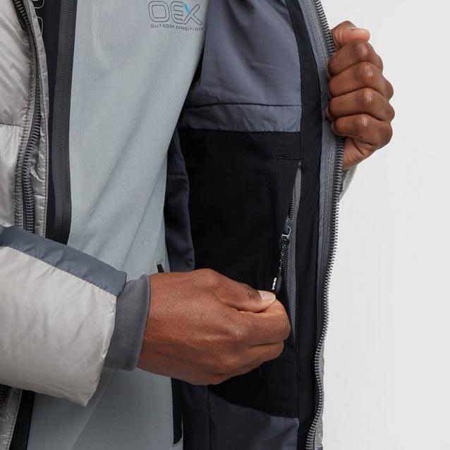 OEX BLUE Men’s Nevis Padded Down Jacket | GO Outdoors