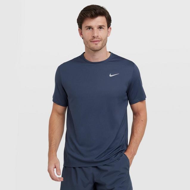 Nike Men's Dri-FIT Miler UV Short-Sleeve Running Top | GO Outdoors
