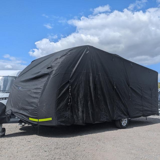 OLPRO Breathable Waterproof 4ply Caravan Cover with Free Hitch Cover ...