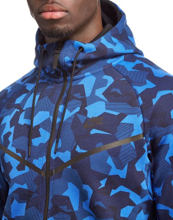 Nike Tech Camo Fleece Windrunner Hoody | JD Sports Sverige