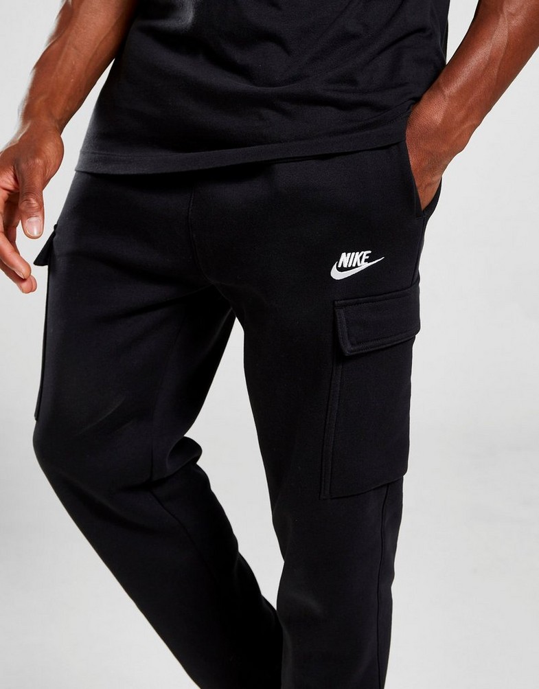 NIKE SPODNIE SPORTSWEAR CLUB FLEECE CARGO CD3129-010 | kolor Czarny ... NIKE SPODNIE SPORTSWEAR CLUB FLEECE CARGO CD3129-010 | kolor Czarny ...