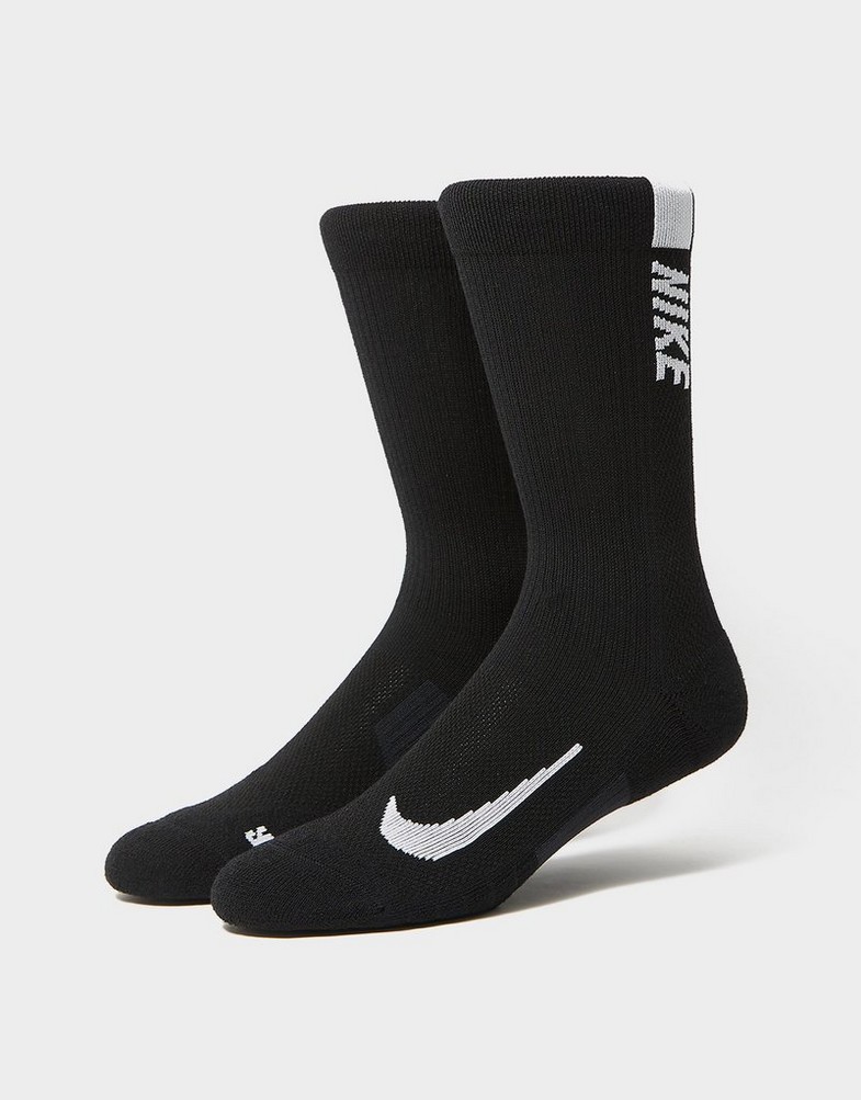 NIKE MULTIPLIER RUNNING ANKLE 2 PACK SOCKS SX7557-010 | kolor Czarny ...