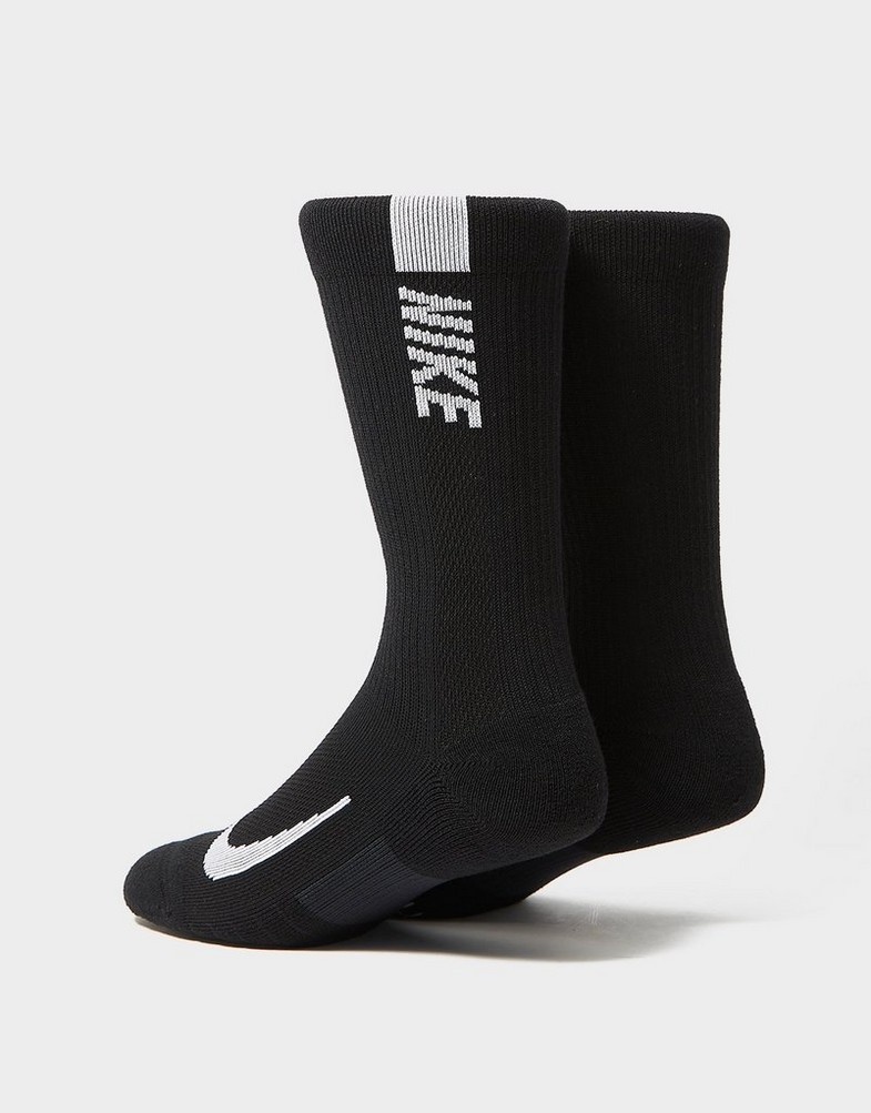 NIKE MULTIPLIER RUNNING ANKLE 2 PACK SOCKS SX7557-010 | kolor Czarny ...