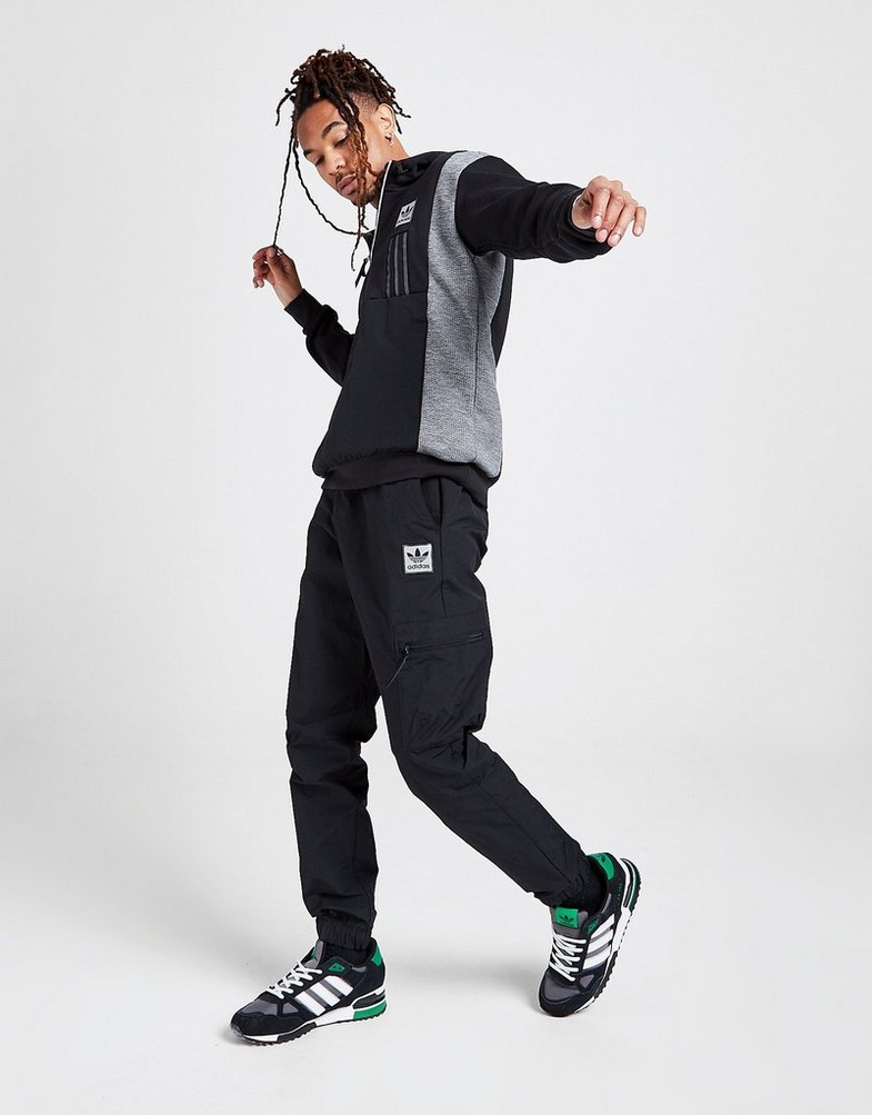 ADIDAS SPODNIE ID96 CARGO PANTS HM8235 | kolor Czarny Męskie Ubrania w ...