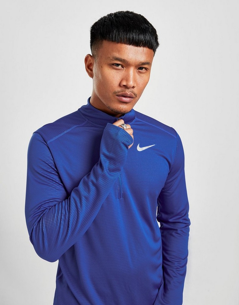 NIKE BLUZA PACER BV4755-453 | kolor Niebieski Męskie Ubrania w JD Sports