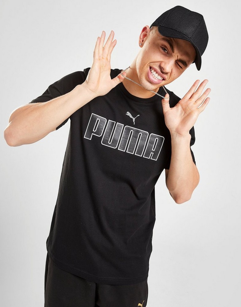 Tricouri PUMA NEW LOGO TRICOU (53261706) Bărbați culoare Negru ...