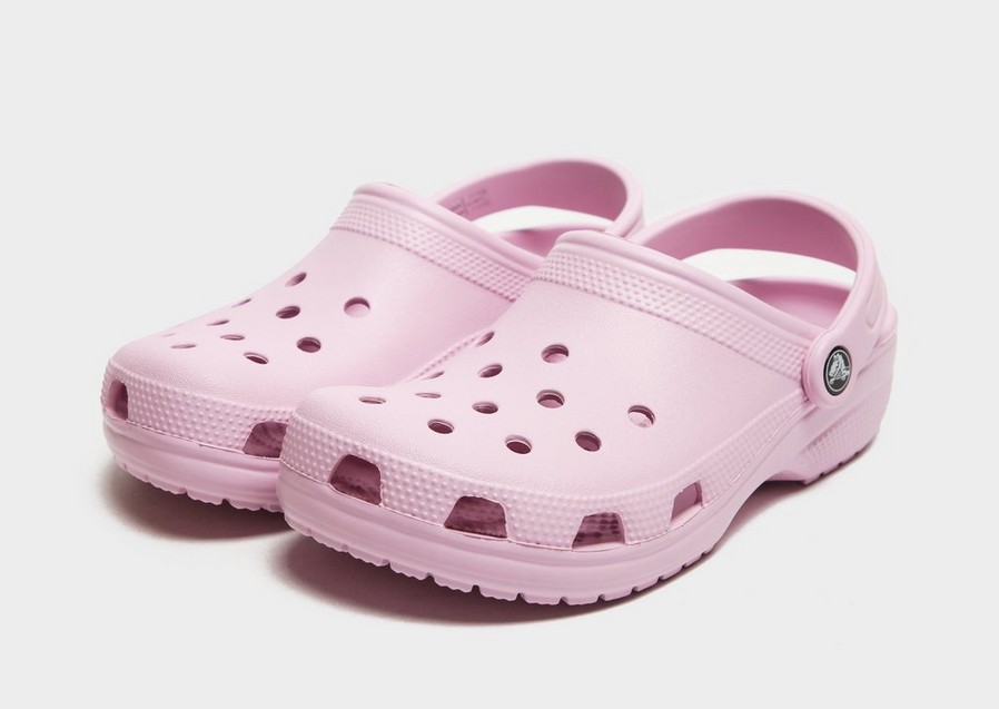 Șlapi CROCS CLASSIC CLOG 206991-6GD • Roz • Copii • JD Sports Romania