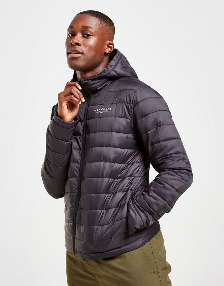 MCKENZIE PRZEJŚCIOWA MAXTON PACKABLE JACKET MCKTM15070 | kolor Czarny ...
