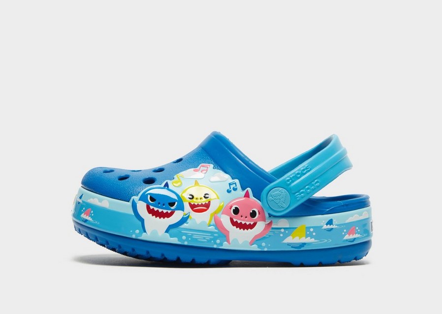 CROCS BABY SHARK CLASSIC CLOG INFANT 207066-4JL | kolor Niebieski ...