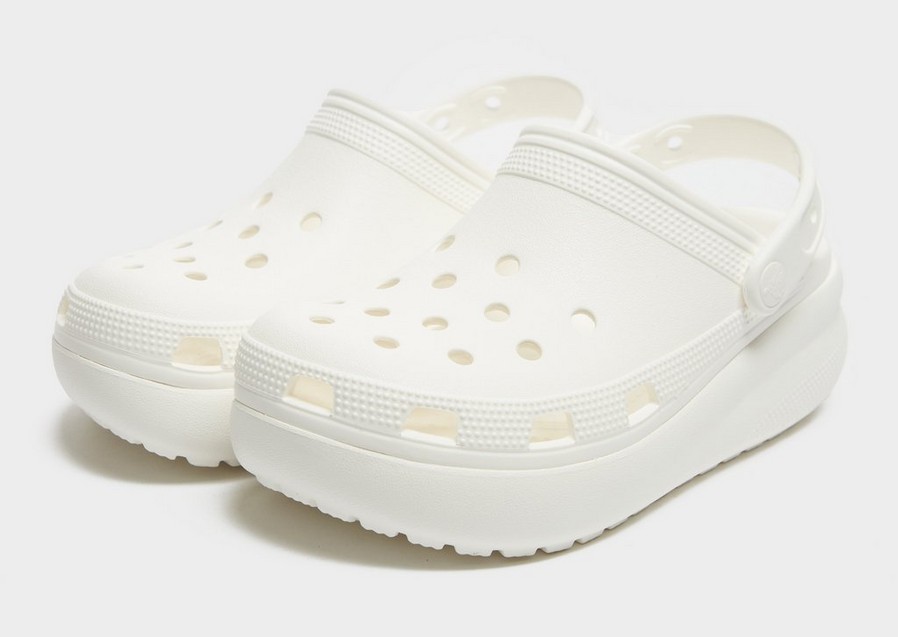 Șlapi CROCS CUTIE CLOGG WHITE 207708-100 • Copii • Alb • JD Sports Romania