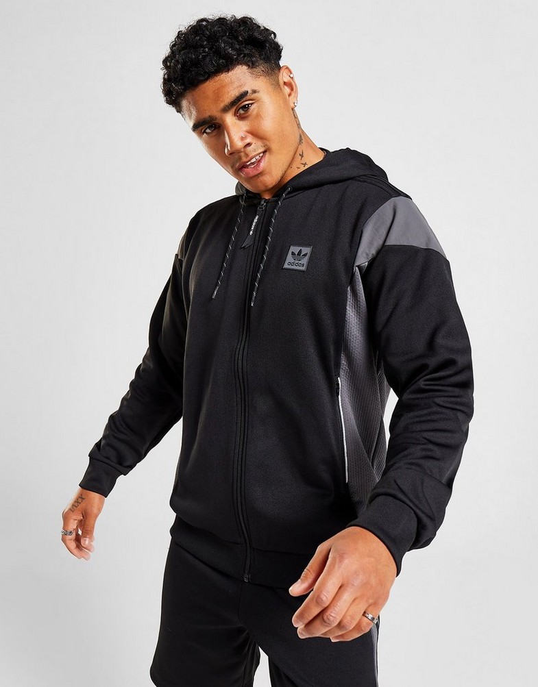 ADIDAS Z KAPTUREM ID96 FULL ZIP HOODIE HG4054 | kolor Czarny Męskie ...