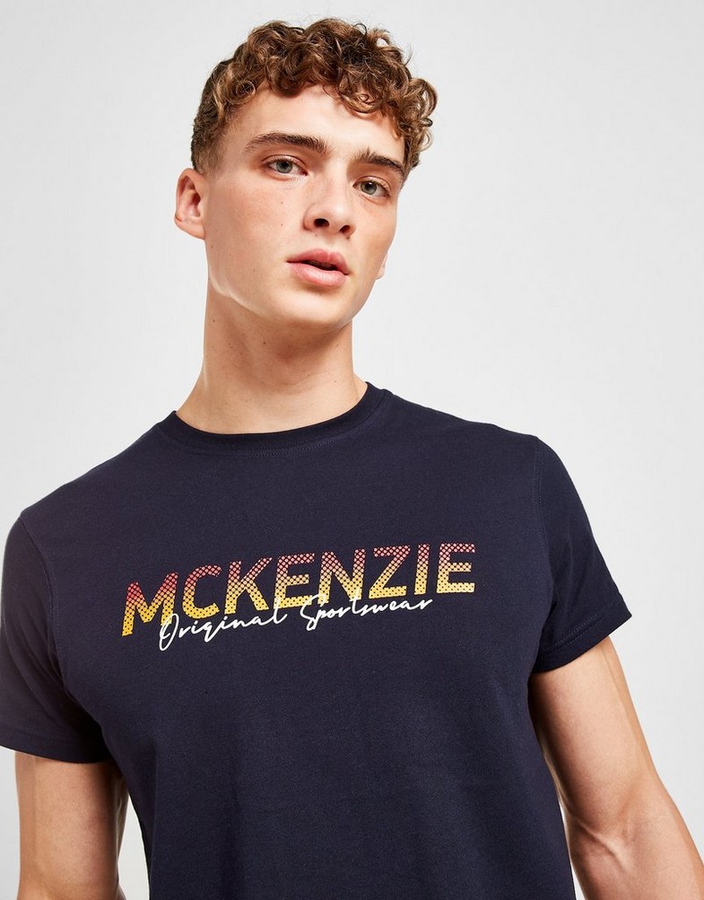 MCKENZIE KRÓTKI RĘKAW TAURI TEE MCKTM15280 | kolor Niebieski Męskie ...