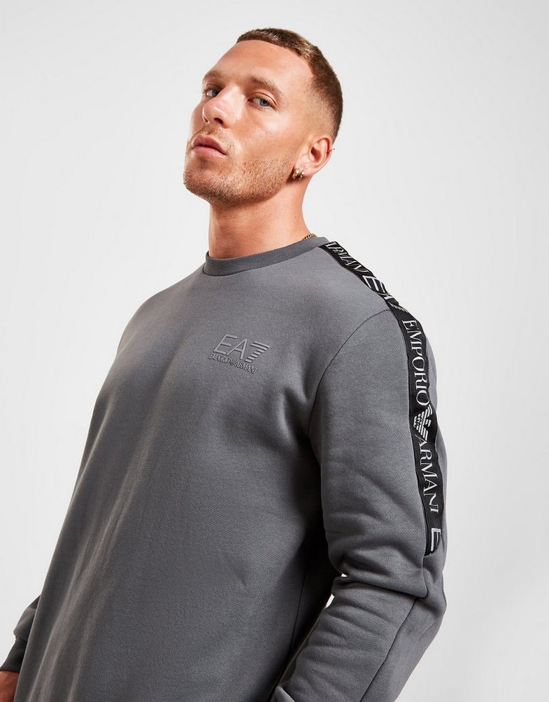 EMPORIO ARMANI DRES TAPE REFLECT CREW TRACKSUIT 6LPVJ3PJ07Z1977 | kolor ...