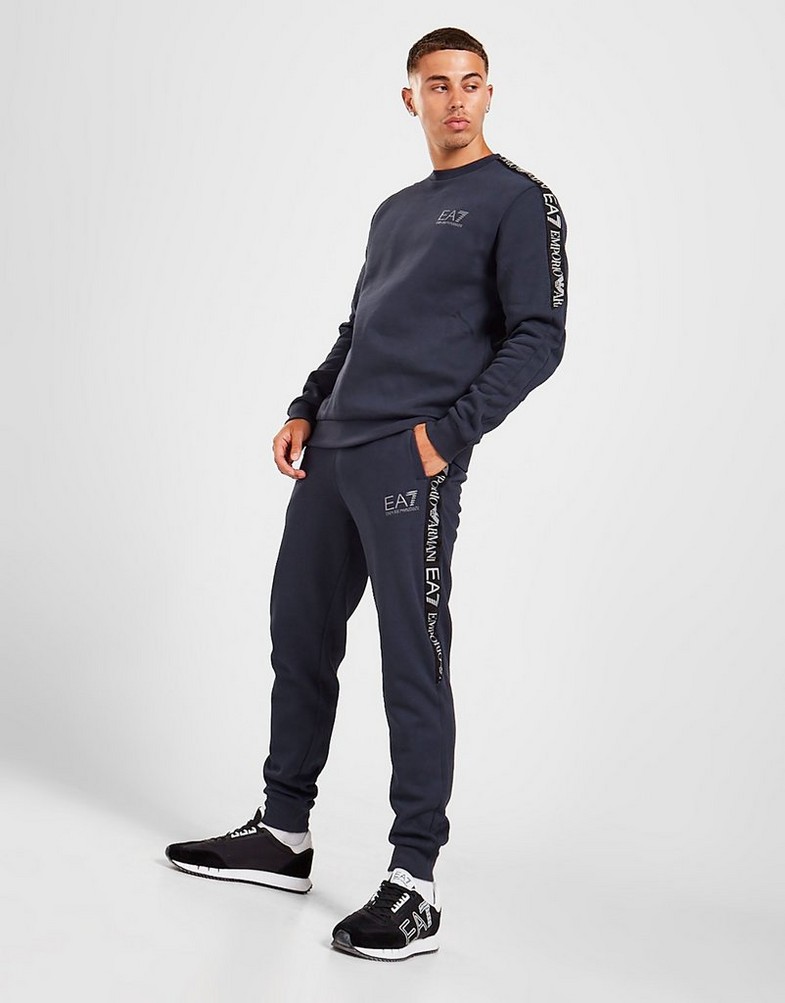 EMPORIO ARMANI DRES TAPE REFLECT CREW TRACKSUIT 6LPVJ3PJ07Z1554 | kolor ...