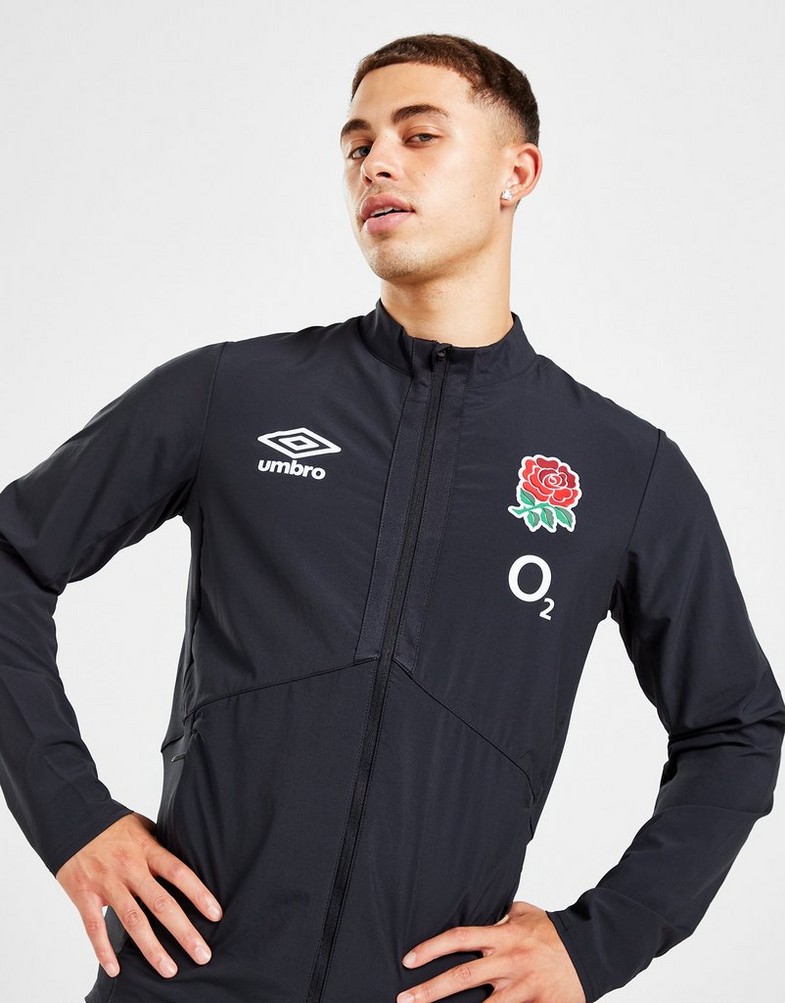 UMBRO KRÓTKI RĘKAW ENGLAND RFU 2022/23 ANTHEM JACKET 97089U060 | kolor ...