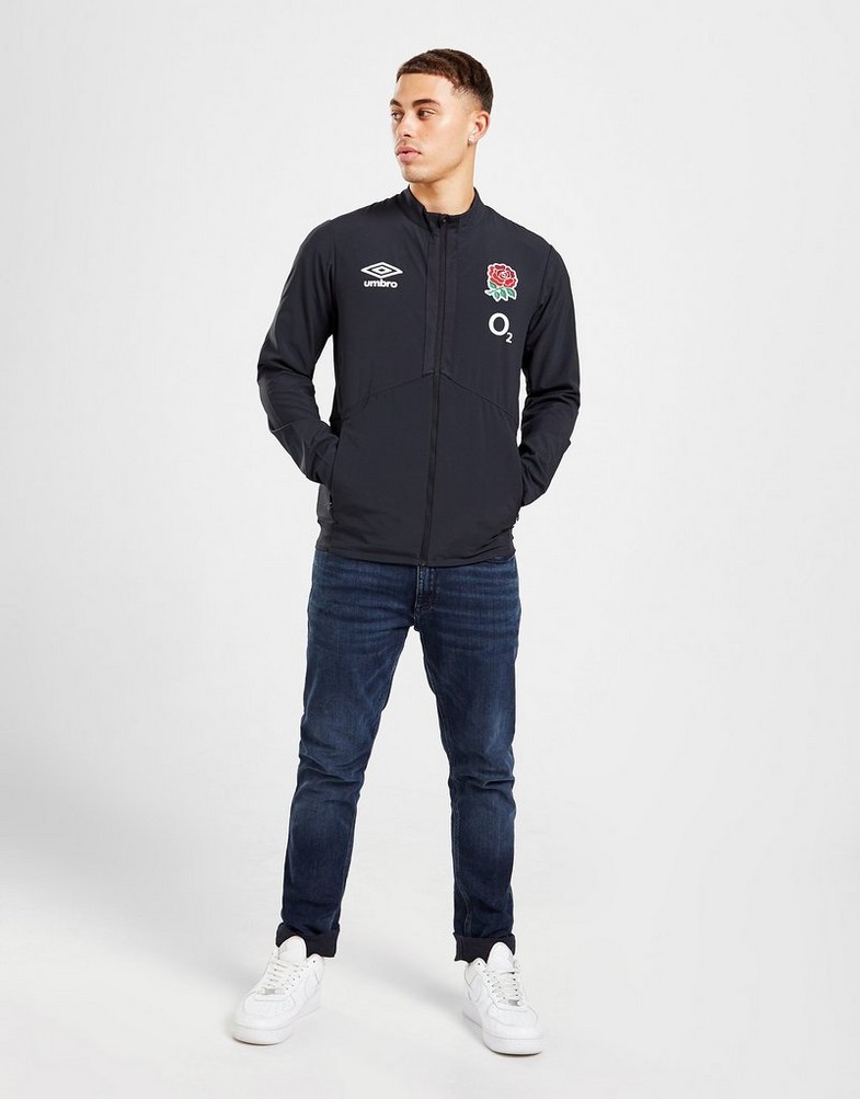 UMBRO KRÓTKI RĘKAW ENGLAND RFU 2022/23 ANTHEM JACKET 97089U060 | kolor ...