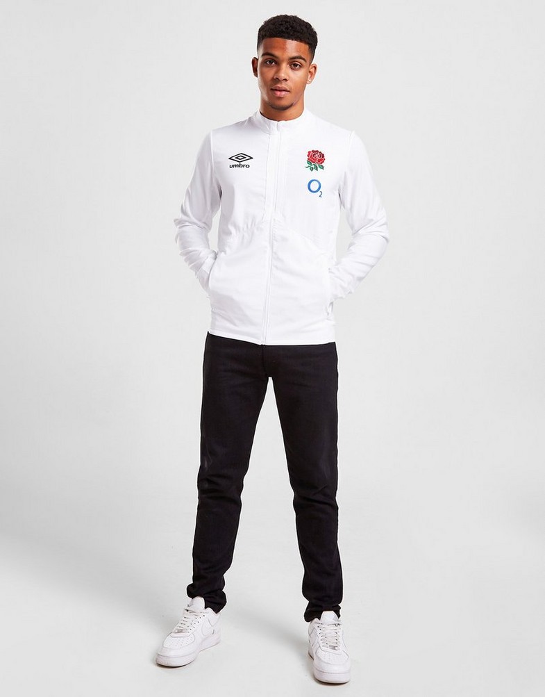 UMBRO KRÓTKI RĘKAW ENGLAND RFU 2022 ANTHEM JACKET 97089U13V | kolor ...