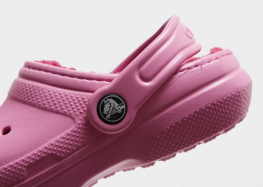 CROCS LINED CLOG CHILDREN 207010-6SW | kolor Różowy Dziecięce Buty w JD ...