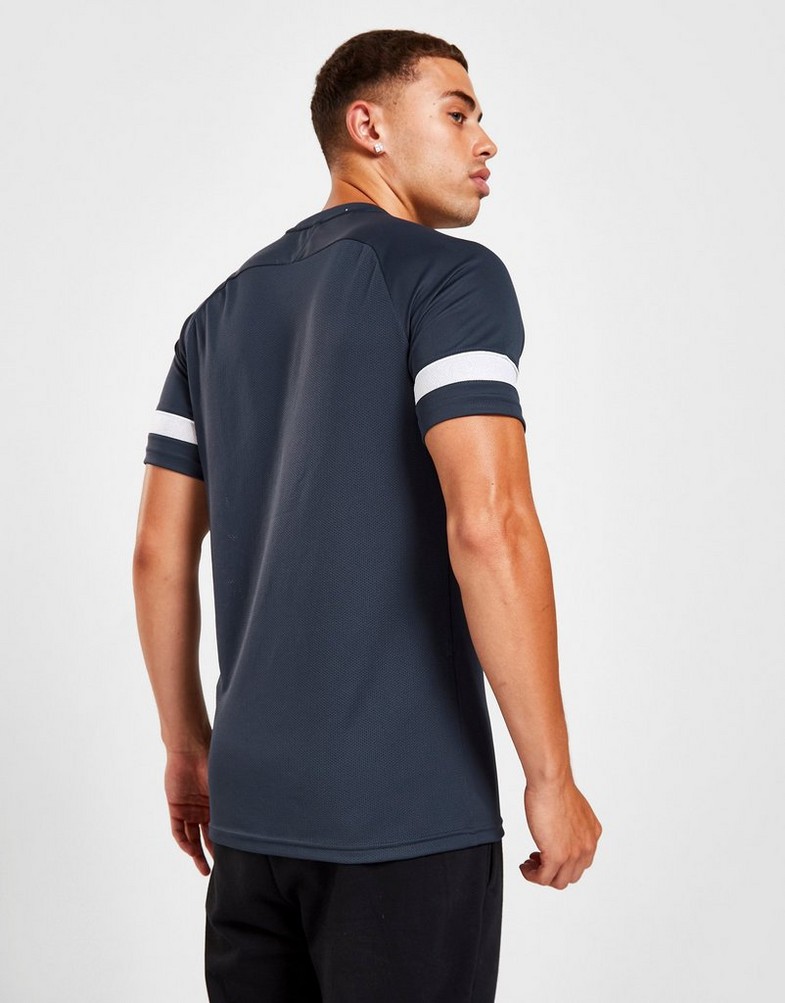 Tricouri NIKE TRICOU ACAD ESS T THUN BLUE CW6101-437 • Bleumarin ...