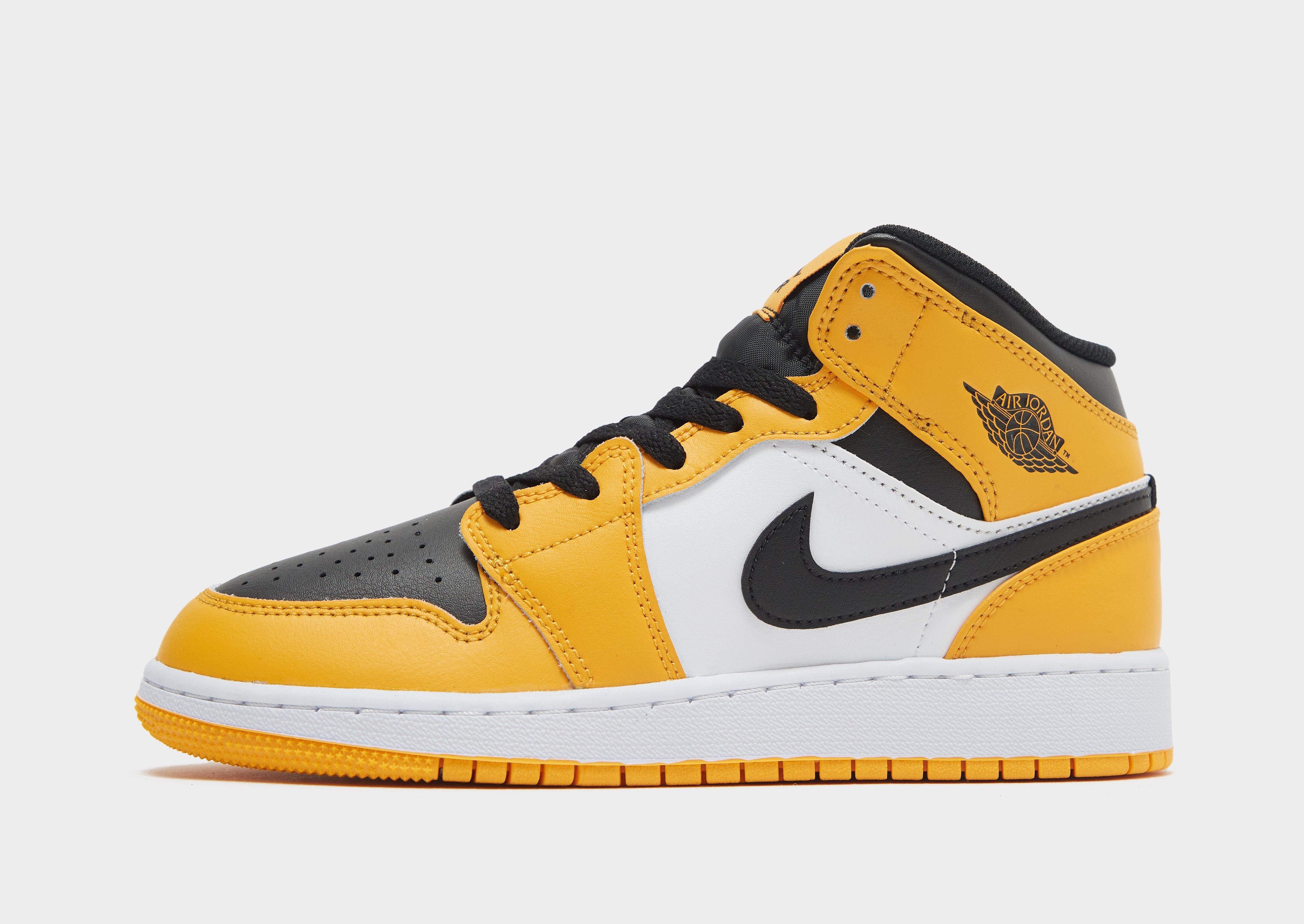 Sneakers AIR JORDAN 1 MID (554725-701) Copii culoare Galben ...