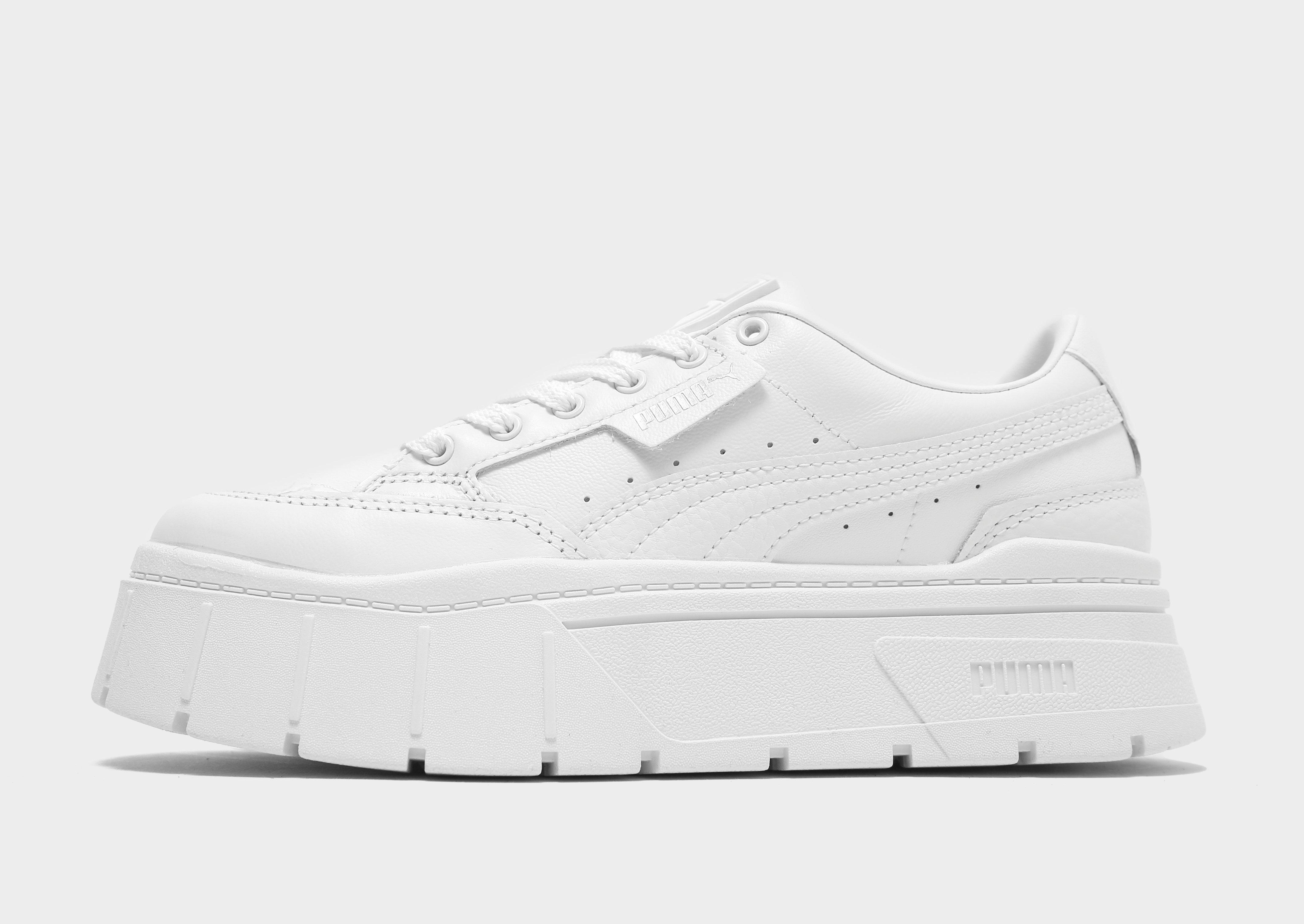 PUMA MAYZE STACK LTHR WNS 38441201 | kolor Biały Damskie Buty w JD Sports