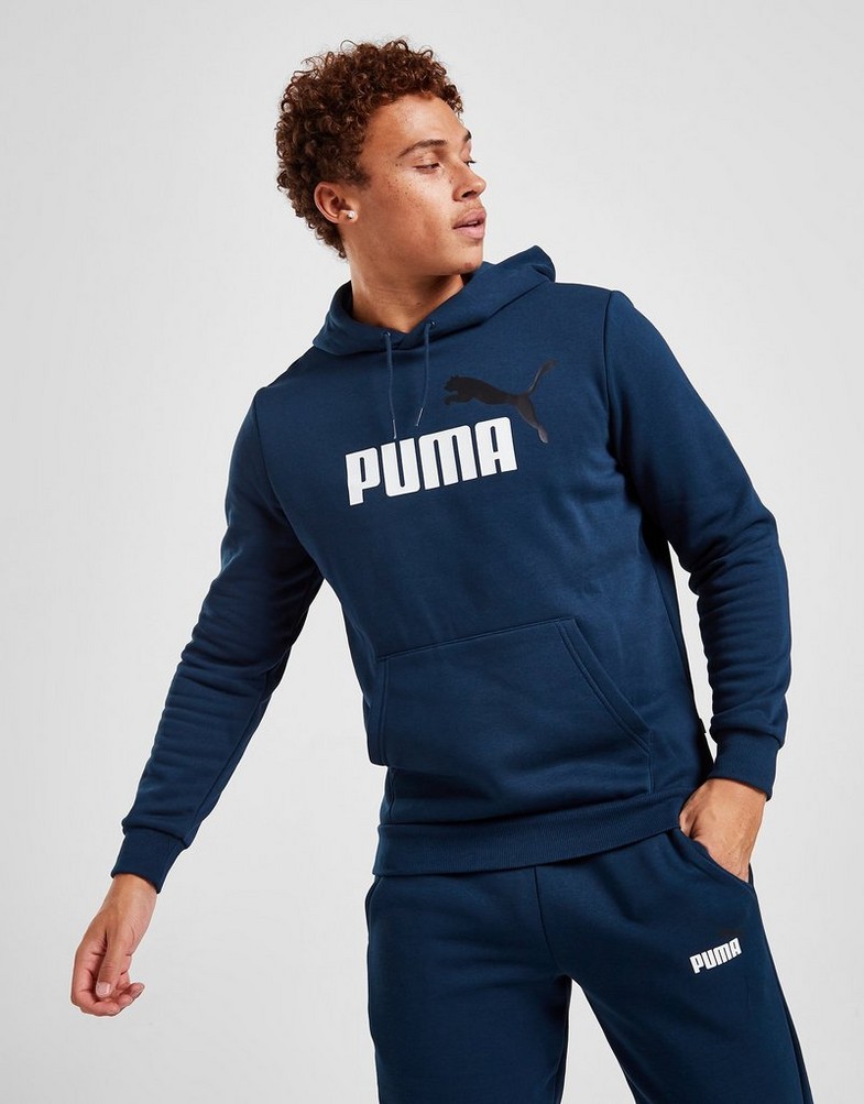 PUMA MIKINA S KAPUCŇOU CORE LL HD MARINA BLUE 58676471 farba Modrá Muži ...