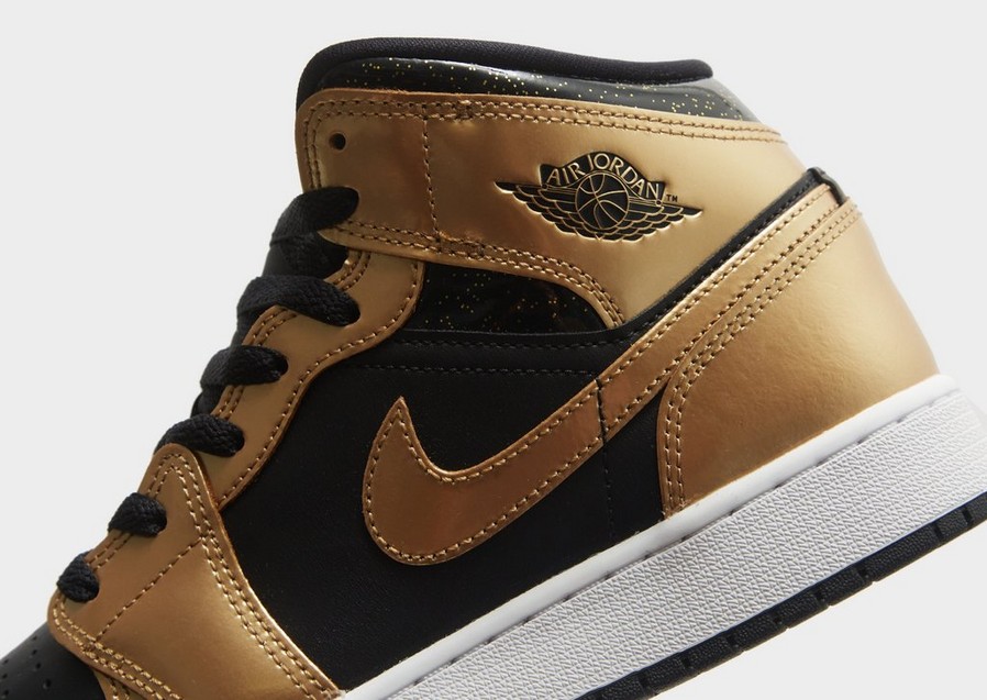 Sneakers AIR JORDAN 1 MID SE CBR BG (DR6967-071) Copii culoare Negru ...