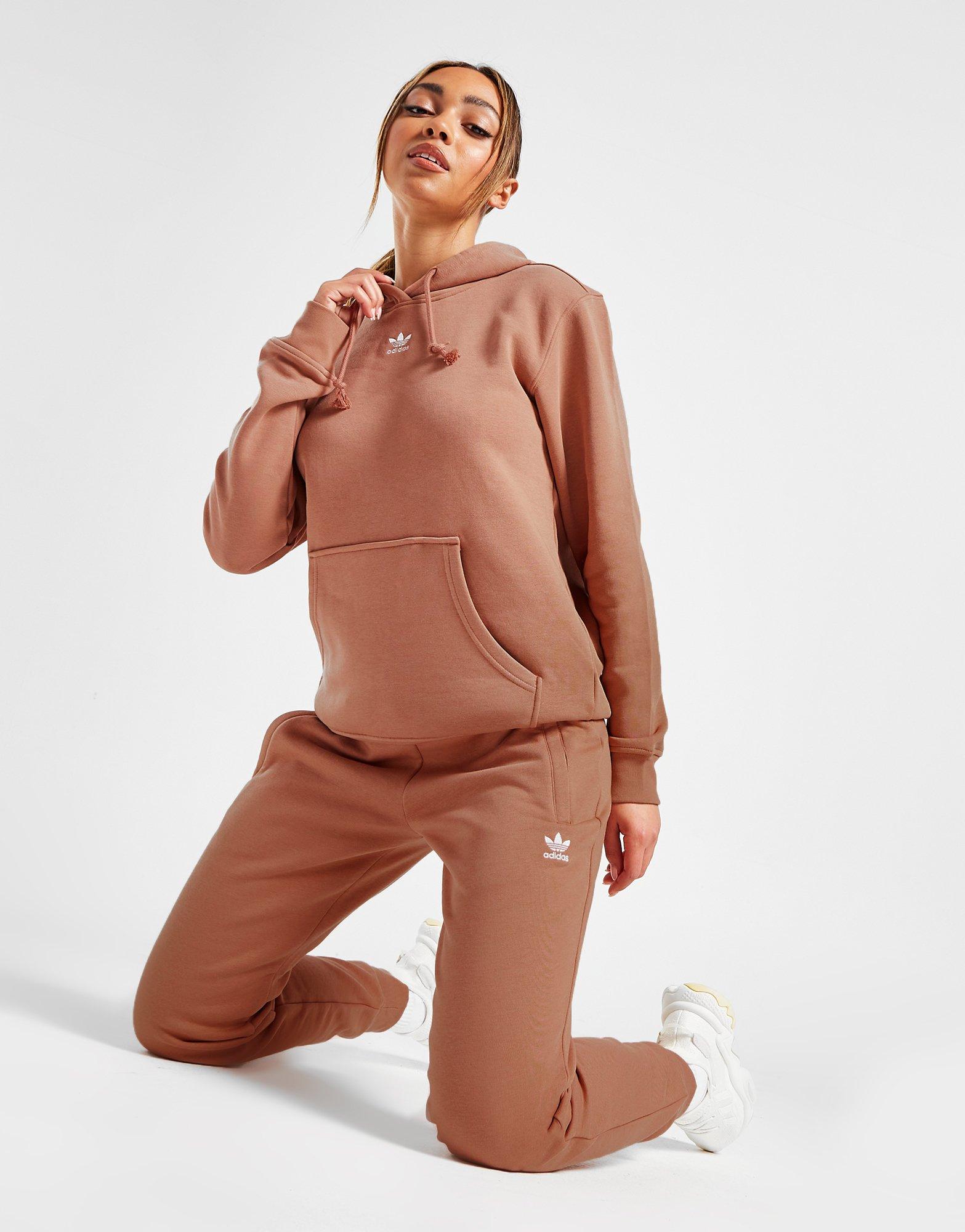 ADIDAS SPODNIE ESS JOG PNT CLY/WHT PANTS II0637 | kolor Różowy Damskie ...