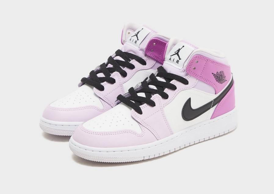 AIR JORDAN 1 MID (GS) DQ8423-501 | kolor Fioletowy Dziecięce Buty w JD ...