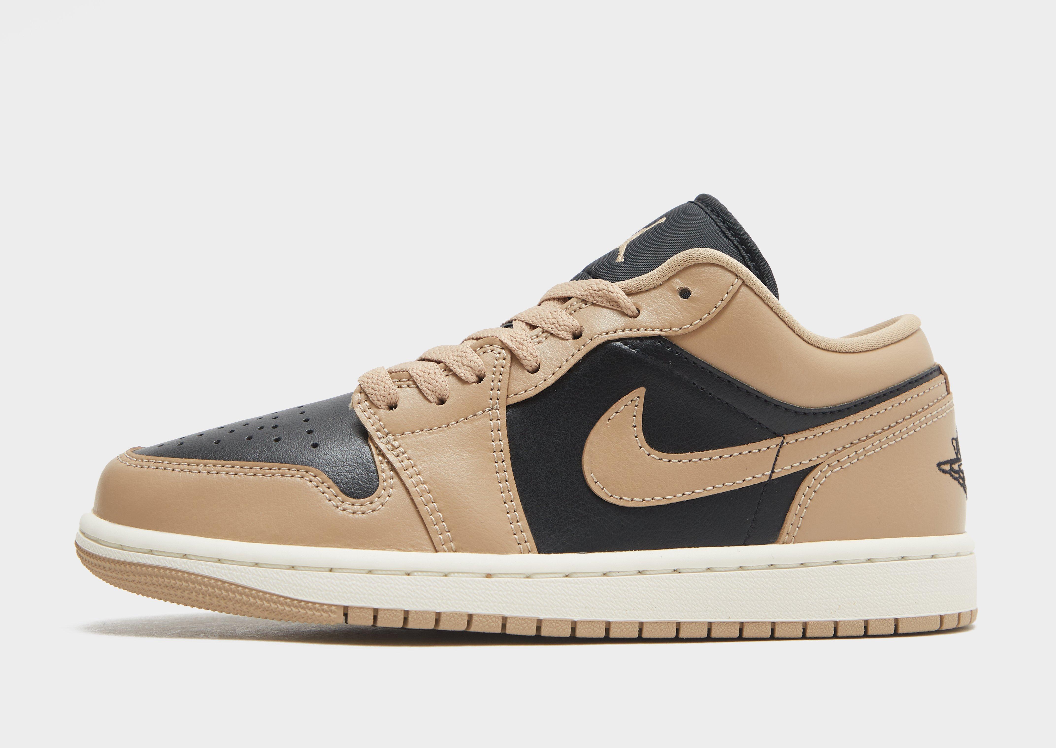 Sneakers AIR JORDAN 1 LOW (DC0774-201) Femei culoare Bej • Încălțăminte ...