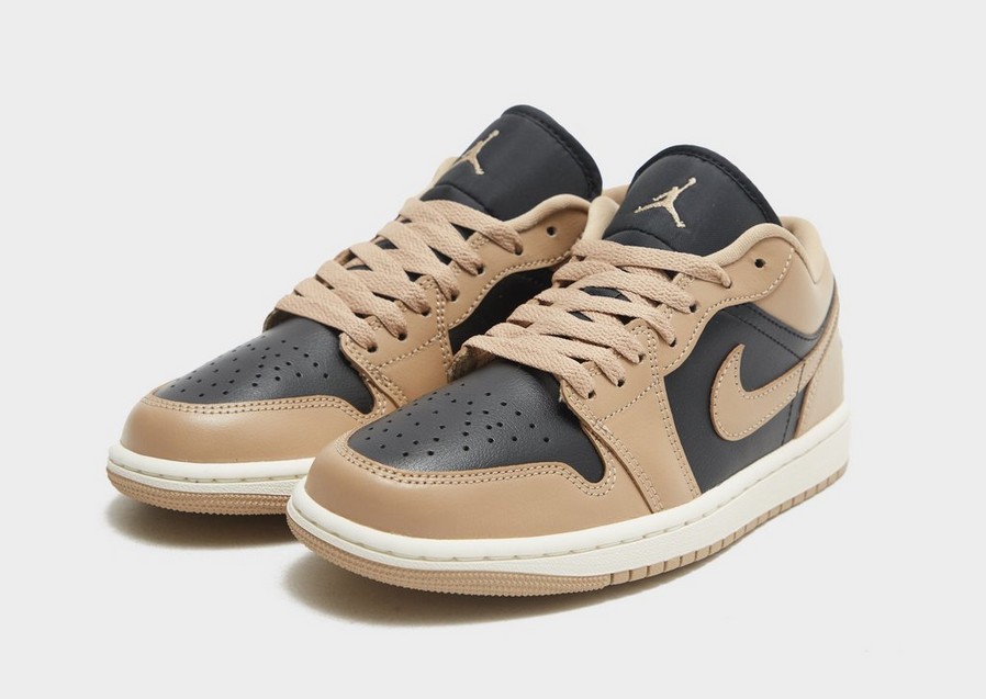 Sneakers AIR JORDAN 1 LOW (DC0774-201) Femei culoare Bej • Încălțăminte ...