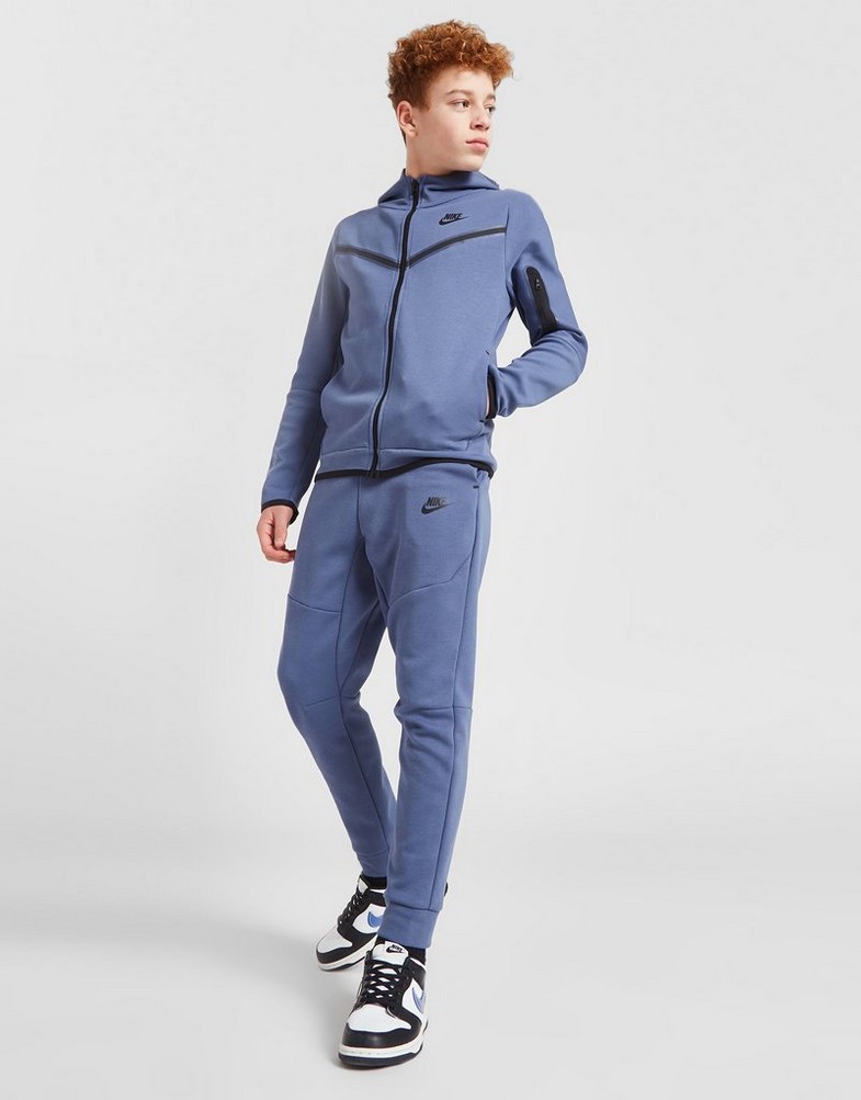 NIKE BLUZA ROZPINANA Z KAPTUREM TECH DIFFUSE BLU SWEATSHIRT CU9223-491 ...