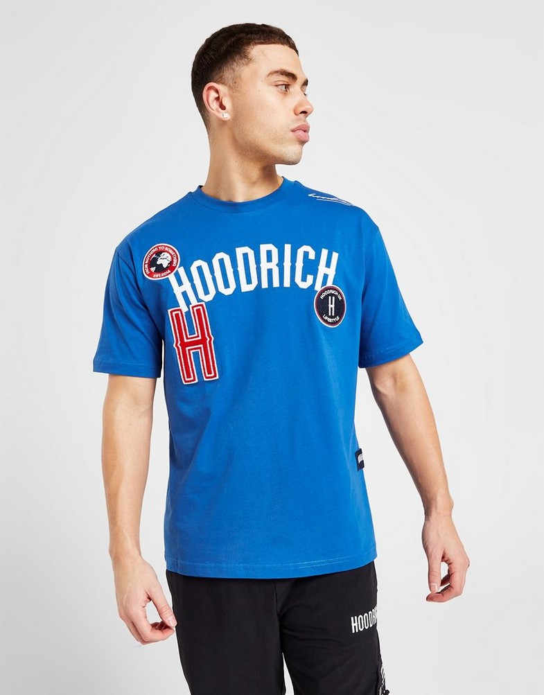 Tricouri HOODRICH TRICOU PACIFIC TEE BLU HR - 0123 - 0580 • Albastru • Bărbați • JD Sports Romania
