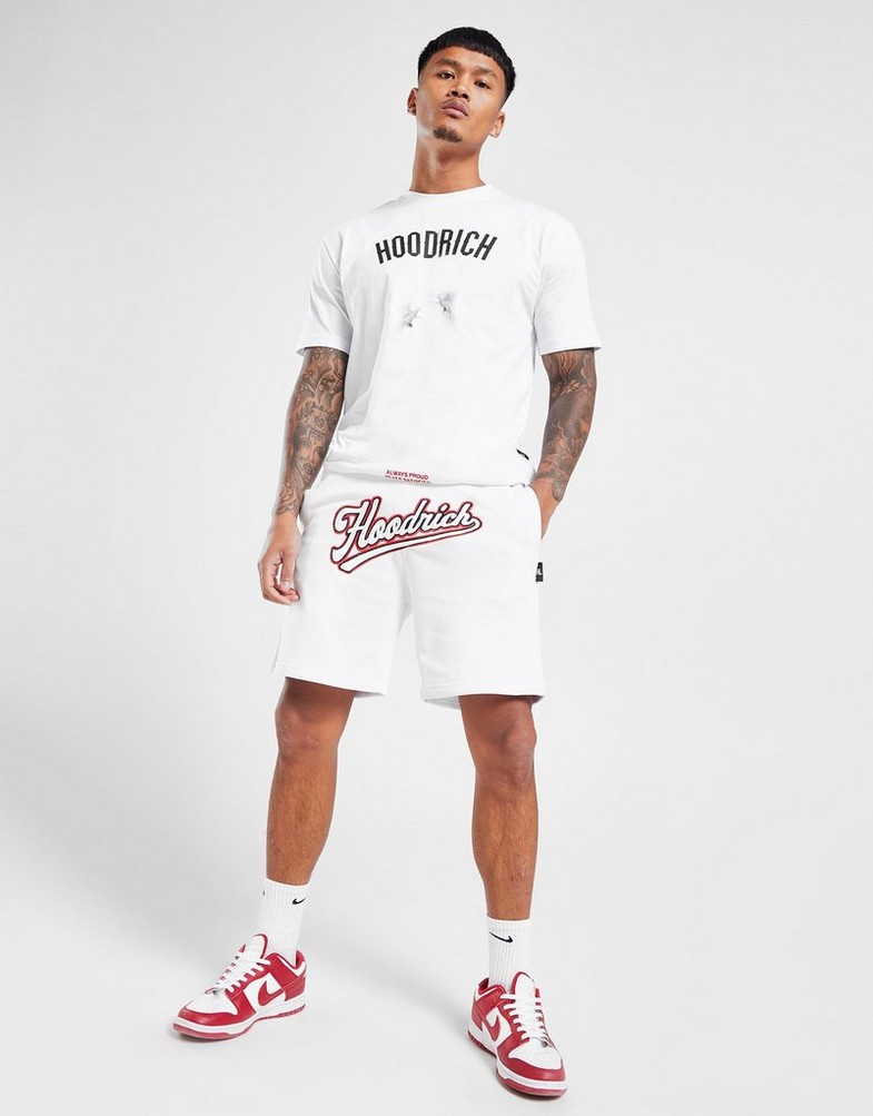 HOODRICH SZORTY STADIUM SHRT WHT/RED HR - 0223 - 0903 | kolor Biały Męskie Ubrania w JD Sports