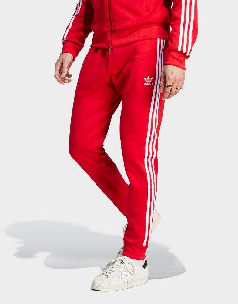 Pantaloni ADIDAS PANTALONI SSTAR TP RED (IM4543) Bărbați culoare Roșu ...