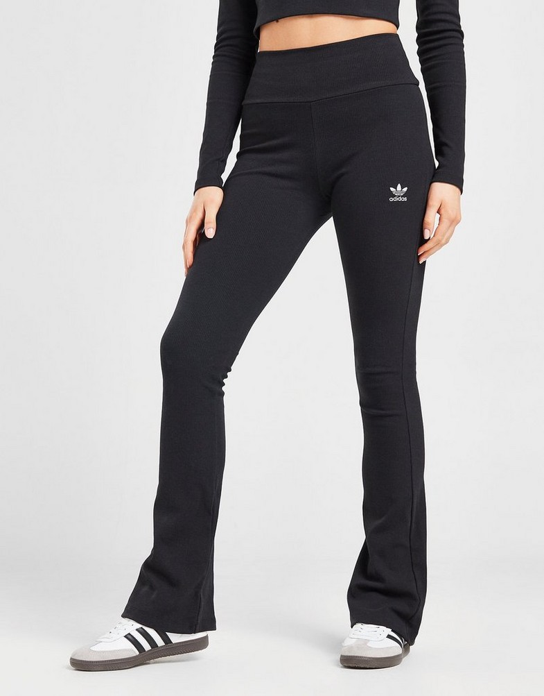 ADIDAS SPODNIE RIB FLARED PANT II8056 | kolor Czarny Damskie Ubrania w ...