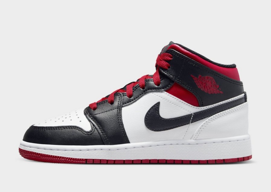 Sneakers AIR JORDAN 1 MID DQ8423-106 • Alb • Copii • JD Sports Romania