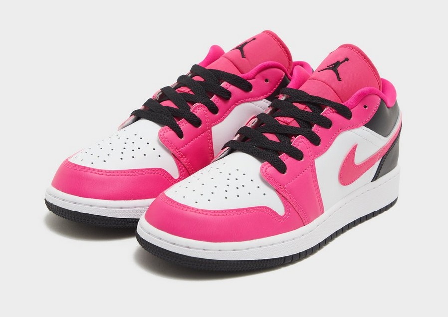 Sneakers AIR JORDAN 1 LOW (DZ5365-601) Copii culoare Roz • Încălțăminte ...