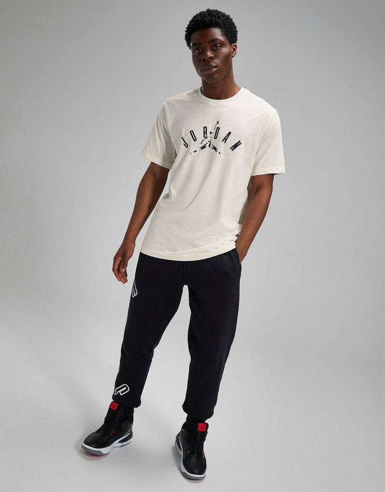 JORDAN T-SHIRT M J FLT MVP JM SS CREW FB7365-133 | kolor Biały Męskie ...