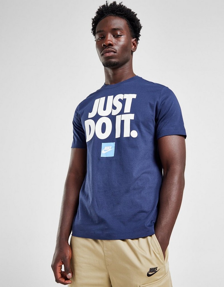 Tricouri NIKE TRICOU M NSW TEE FRAN JDI VERBIAGE DZ2989-410 • Bleumarin ...