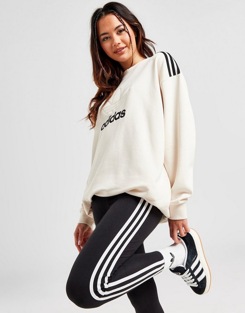 ADIDAS BLUZA SATIN TREF CREW W'WHT IT7146 | kolor Beżowy Damskie ... ADIDAS BLUZA SATIN TREF CREW W'WHT IT7146 | kolor Beżowy Damskie ...