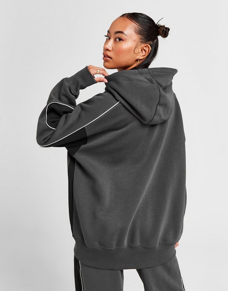 NIKE BLUZA W NSW FLC OS PO HDY SW FV5311-060 | kolor Szary Damskie ...