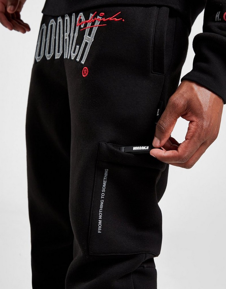 Pantaloni HOODRICH PANTALONI HEAT JOG BLK HR-0423-0398 • Negru ...