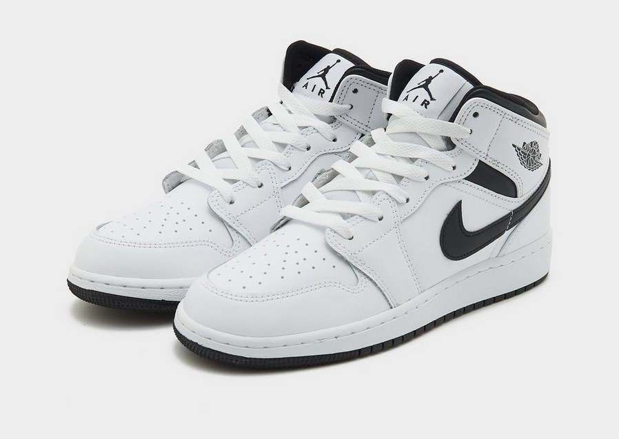 Sneakers AIR JORDAN 1 MID DQ8423-132 • Alb • Copii • JD Sports Romania