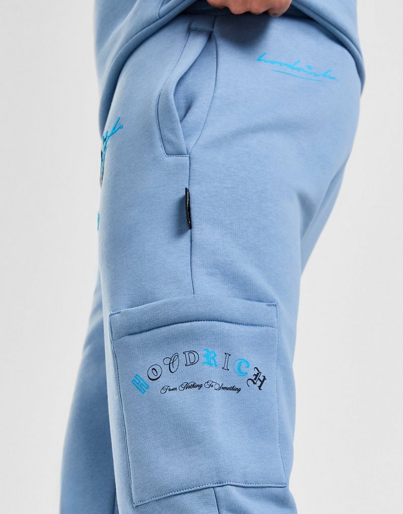 Pantaloni HOODRICH PANTALONI HEAT JOG BLU HR - 0124 - 0400 • Albastru ...