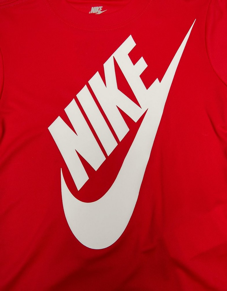 NIKE KOMPLET FUTURA T/SH ST BLK/RED 86F024-R1N | kolor Czerwony ...