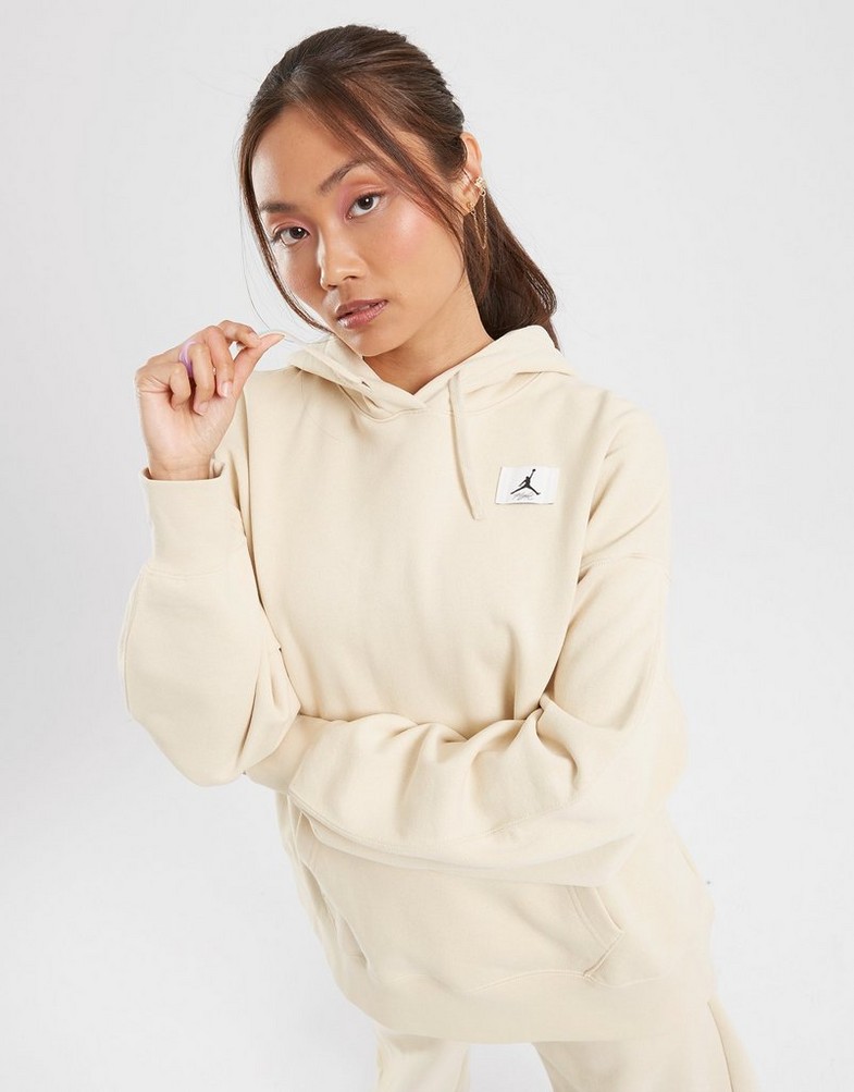 JORDAN MIKINA S KAPUCŇOU W J FLIGHT FLC H DQ4603-234 farba Béžová Ženy ...