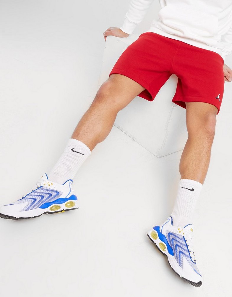 JORDAN SZORTY M J ESS FLC SHORT DQ7470-687 | kolor Bordowy Męskie ...