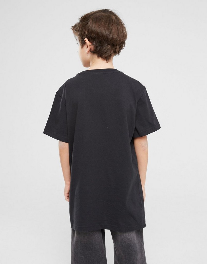 ADIDAS T-SHIRT TREFOIL TEE BOY DV2905 | kolor Czarny Dziecięce Ubrania ...