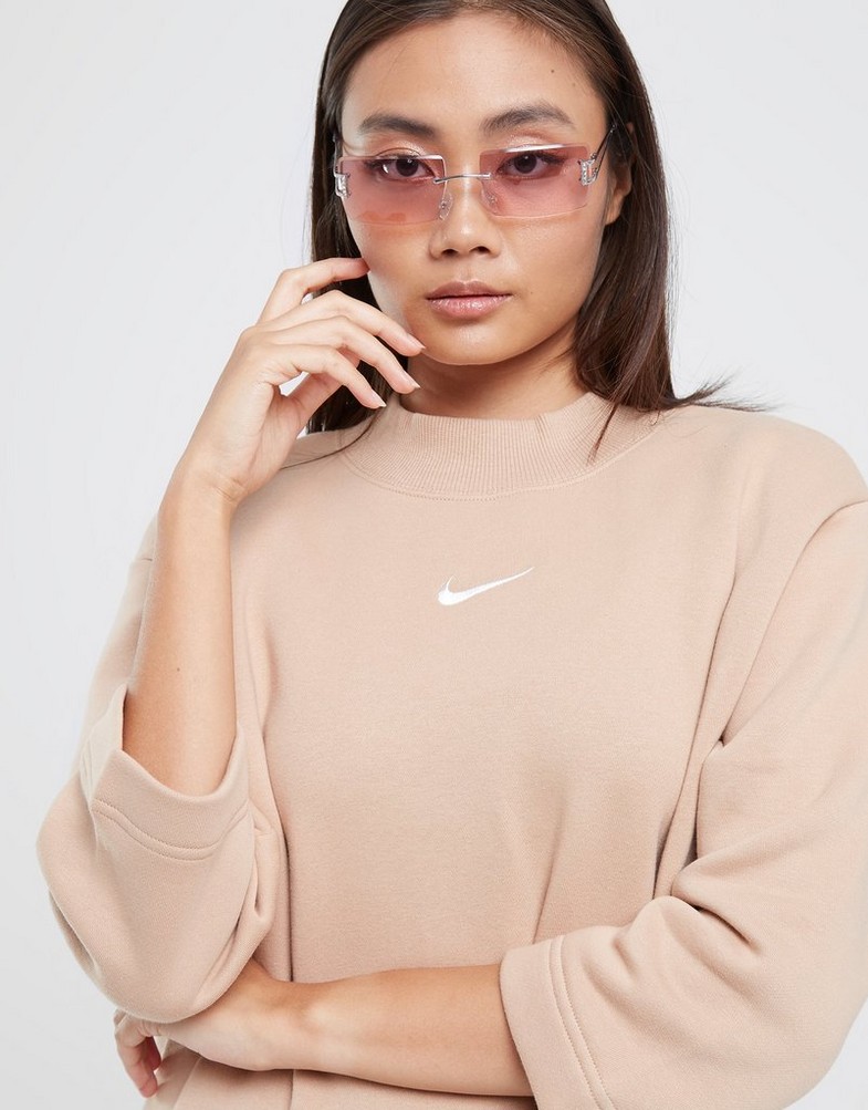 Rochii NIKE ROCHIE W NSW STYLE FLC 3Q TRENINGS (DV5248-200) Femei ...